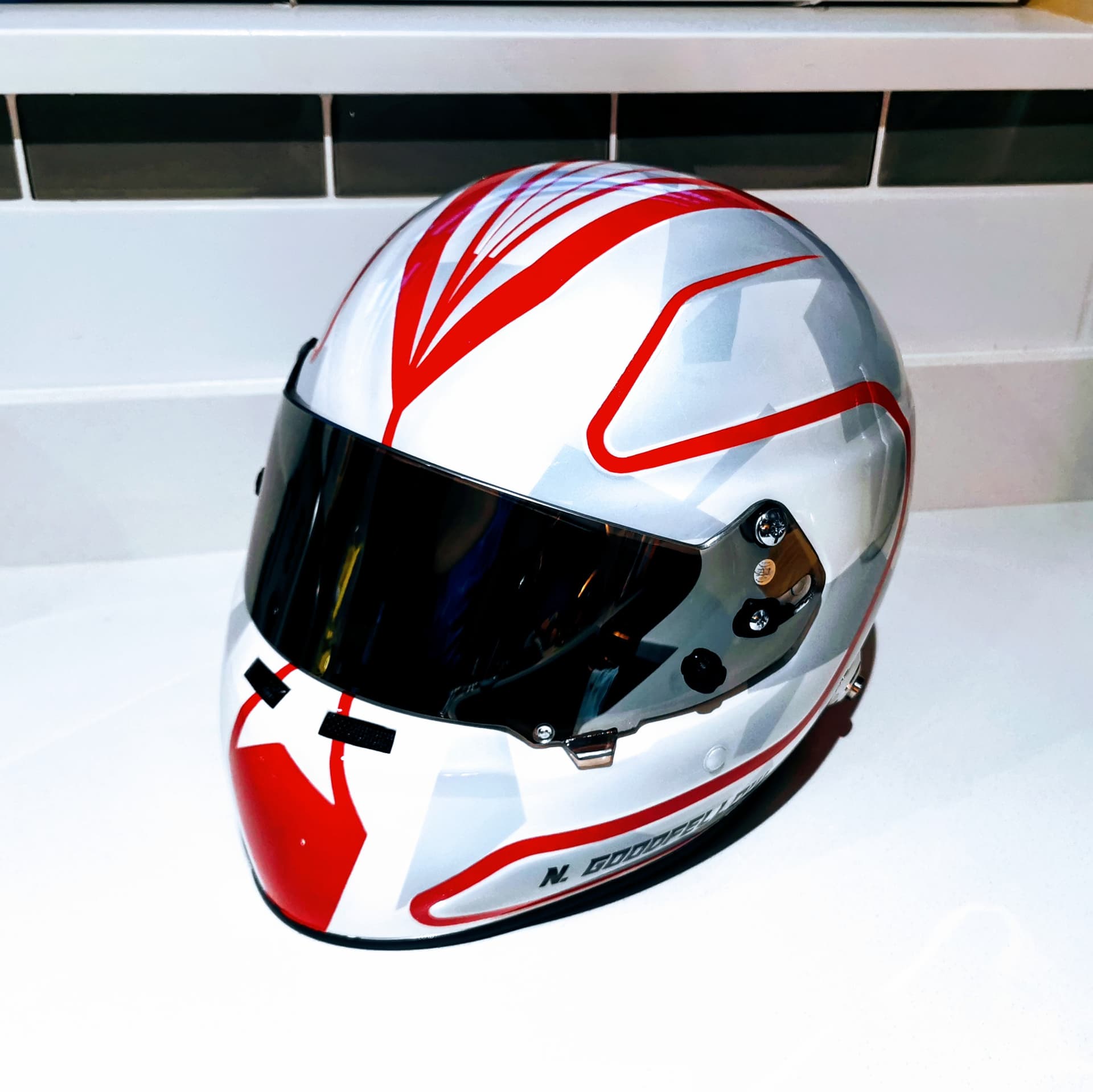 Post a Cool Pic of your HELMET! - safety - KartPulse - Presented by TBD